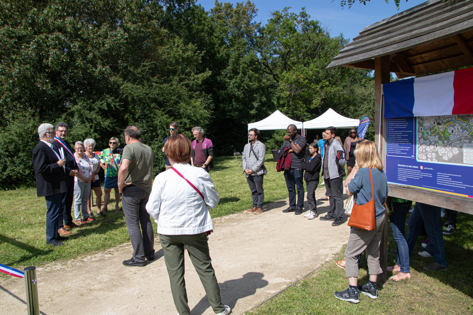 Inauguration du Parc Albert Bendelé | Ville de Cesson