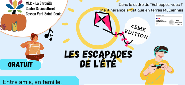 Les escapades de l'été | Ville de Cesson