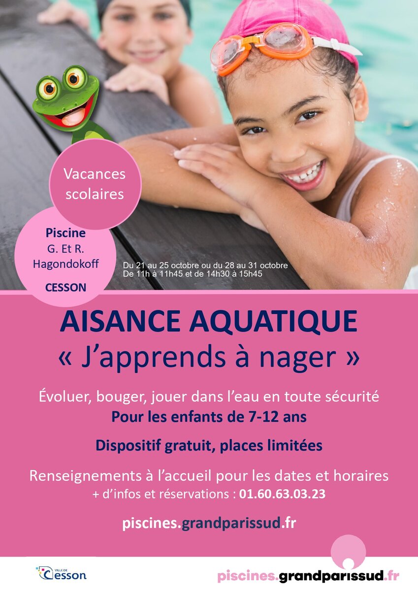 STAGES PISCINE | Ville de Cesson